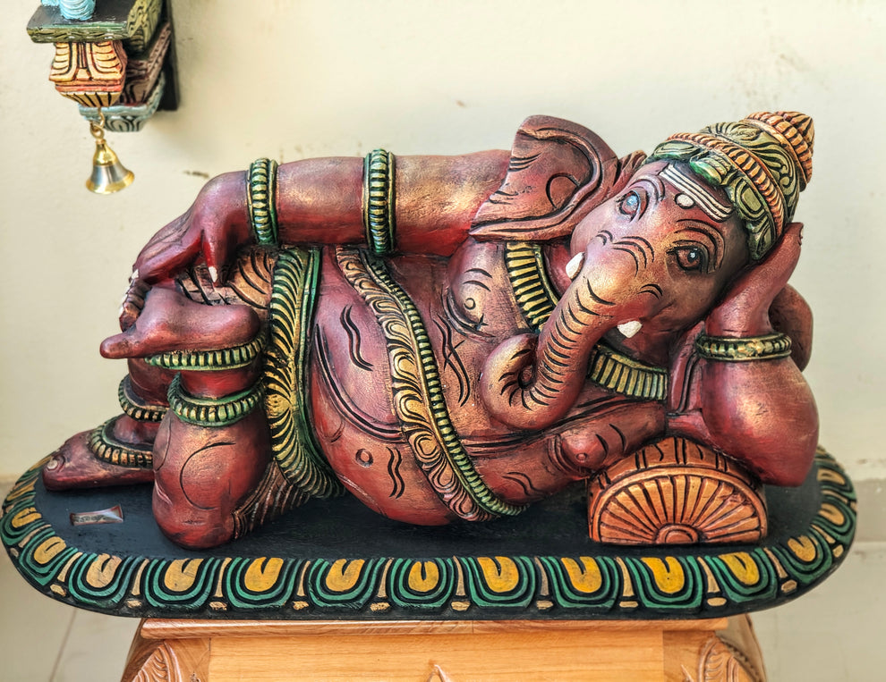 Ganesha resting – Manvantra Decor